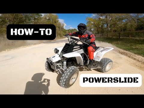 How-To Powerslide a Quad on both Dirt and Pavement! In-Depth Tutorial!