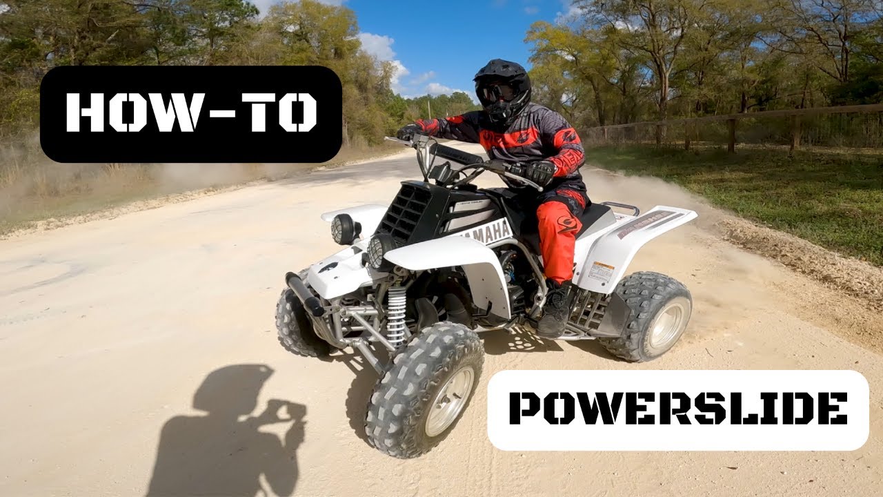 How-To Powerslide a Quad on both Dirt and Pavement! In-Depth Tutorial ...