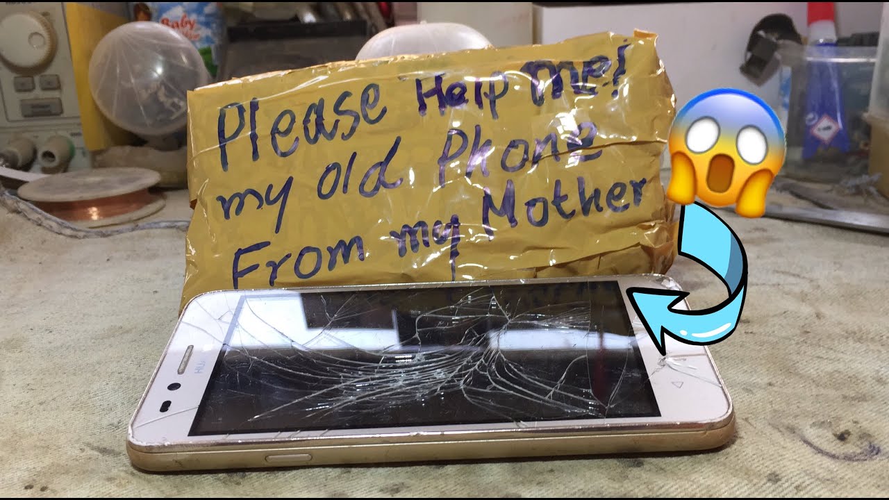 Destroyed Phone Restoration /Huawei Y3ll Old broken/ Rebuild Broken ...