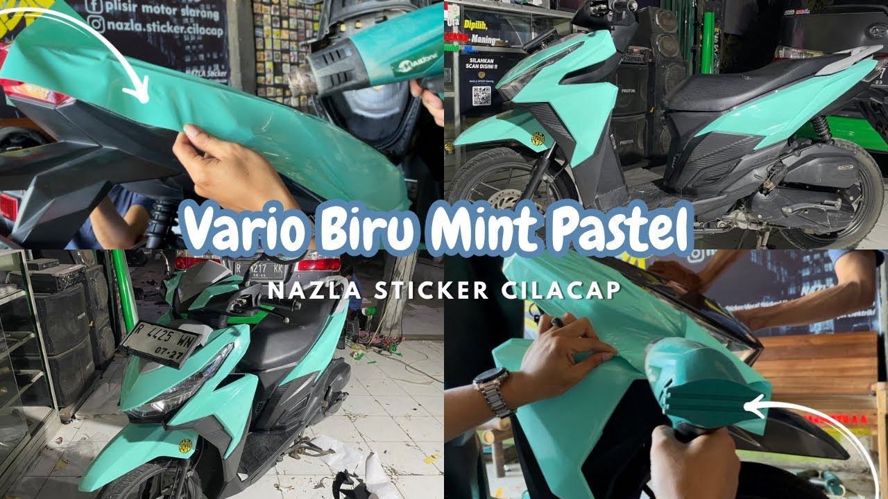 Fullbody Wrapping Vario Biru Mint Pastel - YouTube
