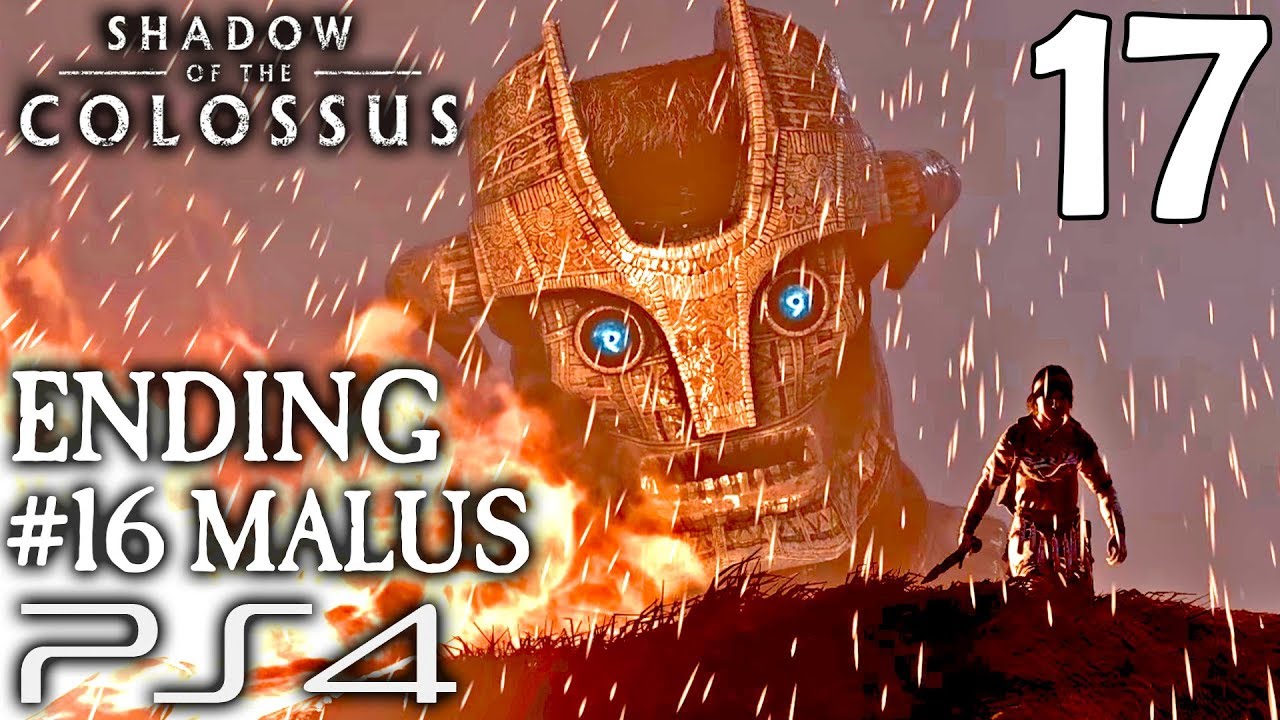 Shadow Of The Colossus PS4 Walkthrough Part 17 - Colossus #16 Malus ...