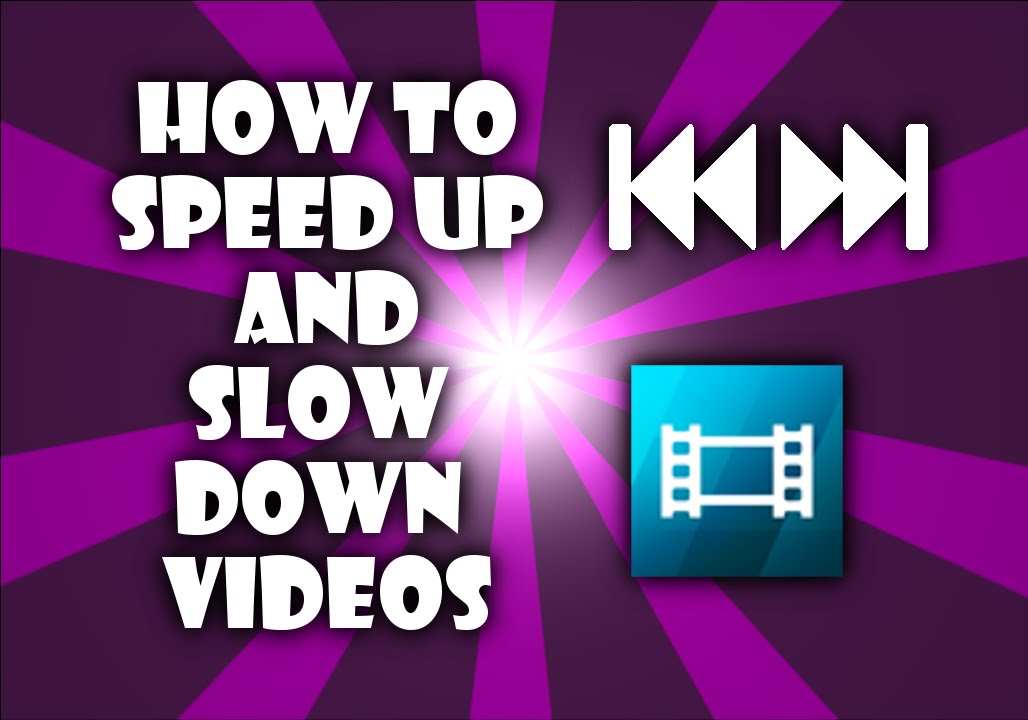 How to speed up and slow down videos easily! (Sony movie studio) 2017 ...