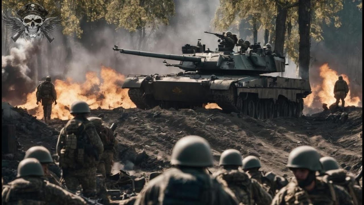 06 October | Brutal Ambush, Russian T-90 Tank Blows Up Row of Ukrainian ...