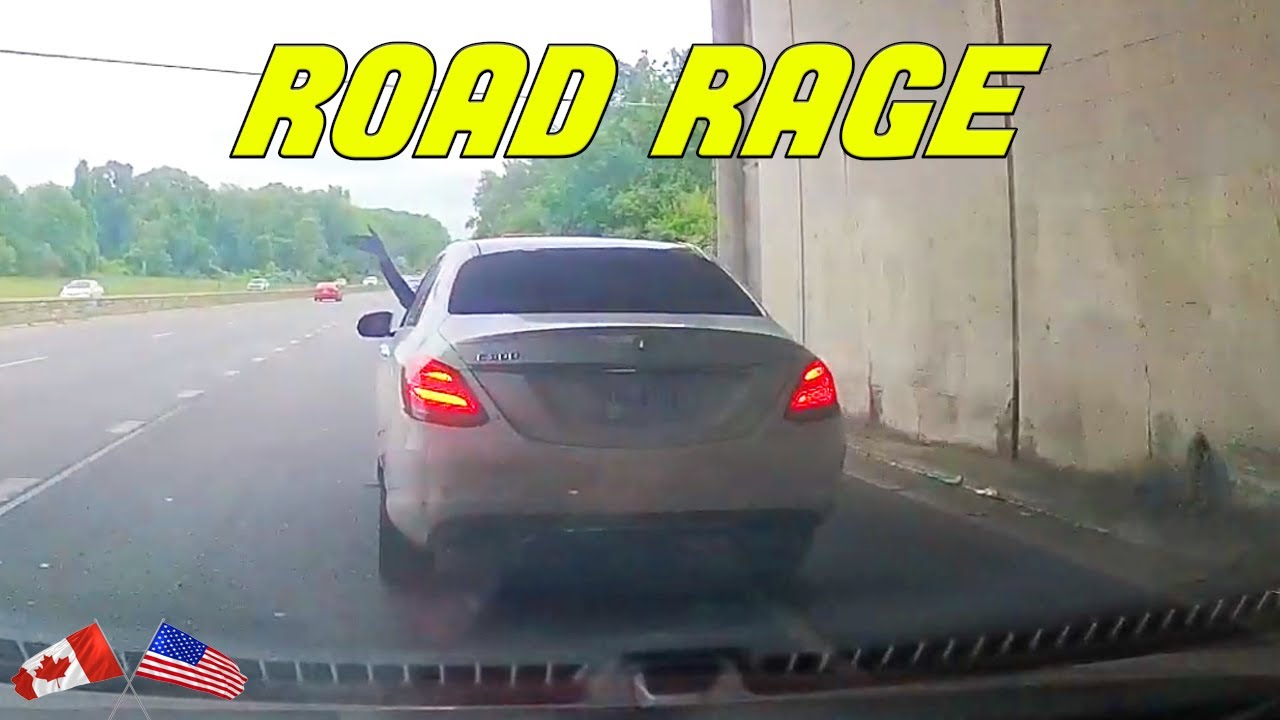 Road Rage USA & Canada | Bad Drivers, Hit and Run, Brake check, Instant ...