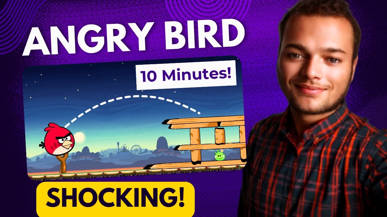 "Shocking! Build Angry Birds with AI in a Browser—No Unity, No Game ...