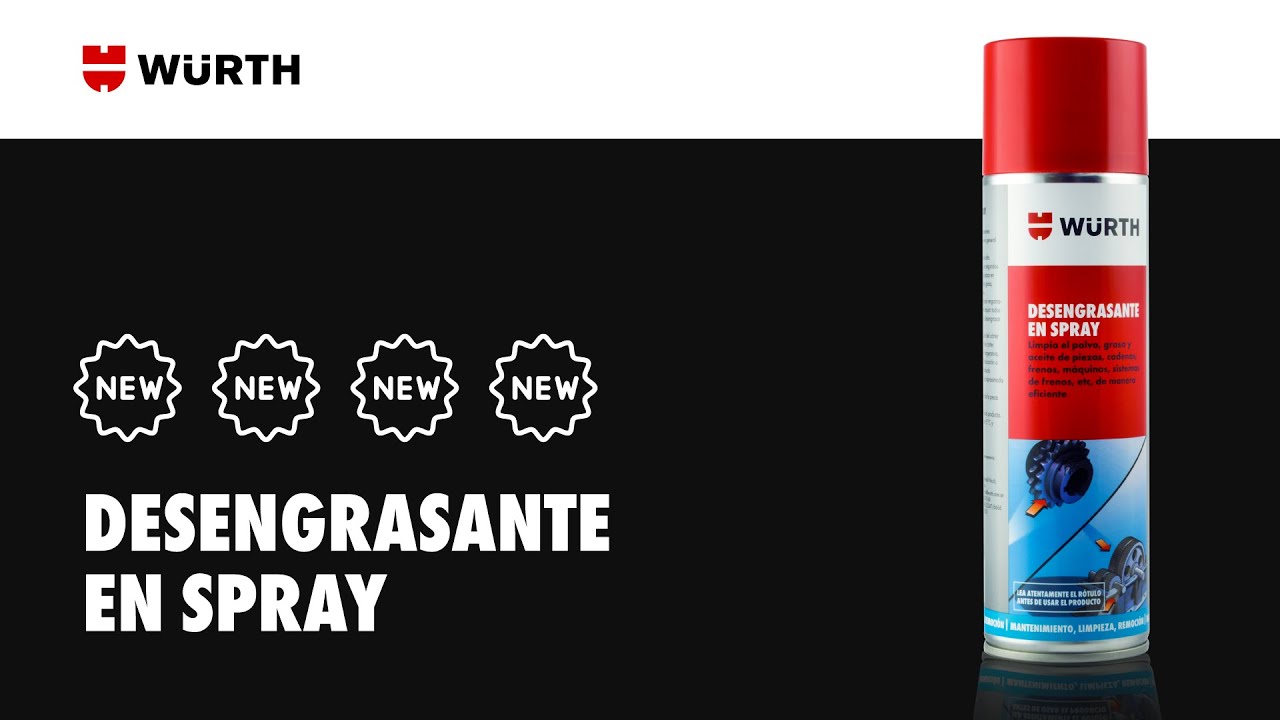 DESENGRASANTE EN SPRAY - YouTube