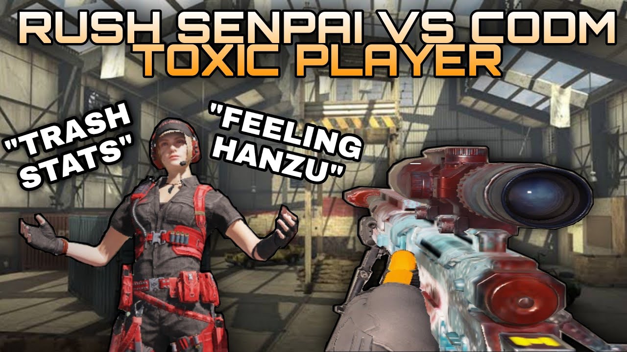 DESTROYING TOXIC NOOB IN FRONT OF HIS GF AS HANZU IN CODM - YouTube