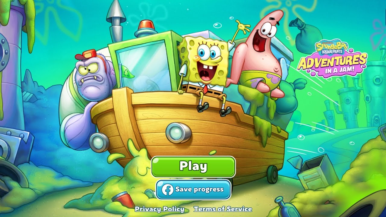 KESERUAN BERMAIN GAME PETUALANGAN 'SPONGEBOB ADVENTURE IN A JAM ...