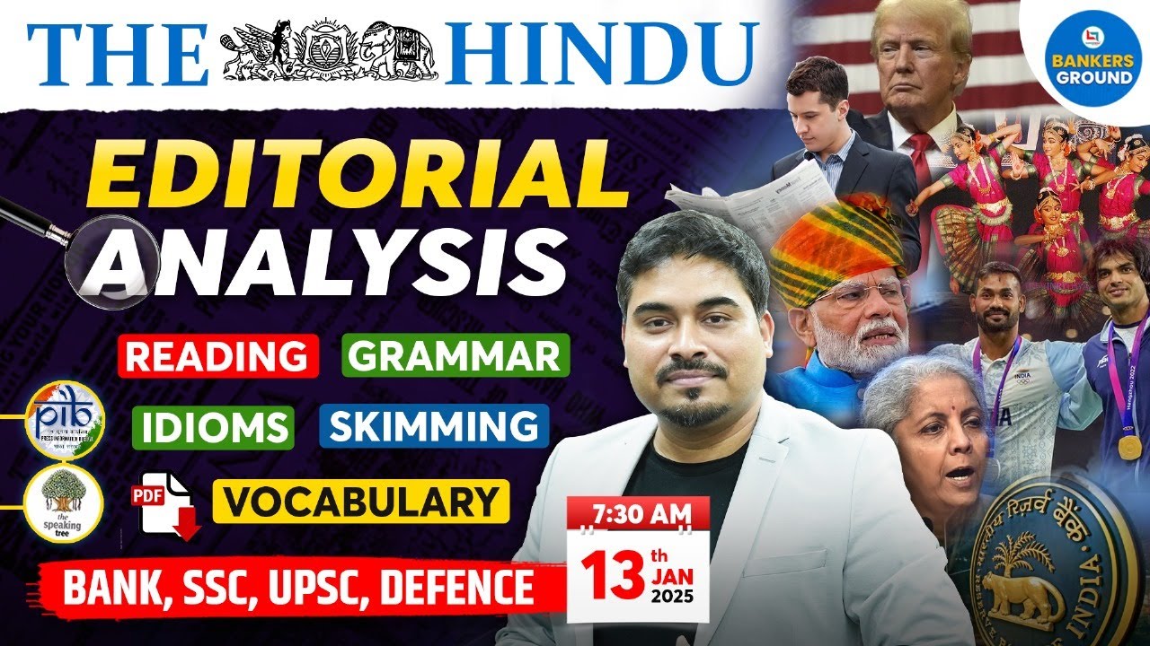 The Hindu Analysis | The Hindu Editorial | 13 Jan 2025 | The Hindu ...