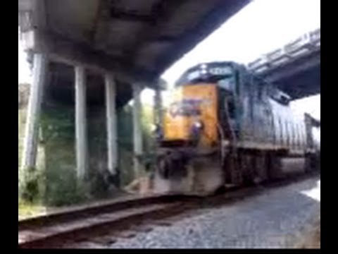 CSX 2372 UNDER INTERSTATE 95 IN LUMBERTON N.C. ON 7/10/12.....VIDEO#12 - YouTube