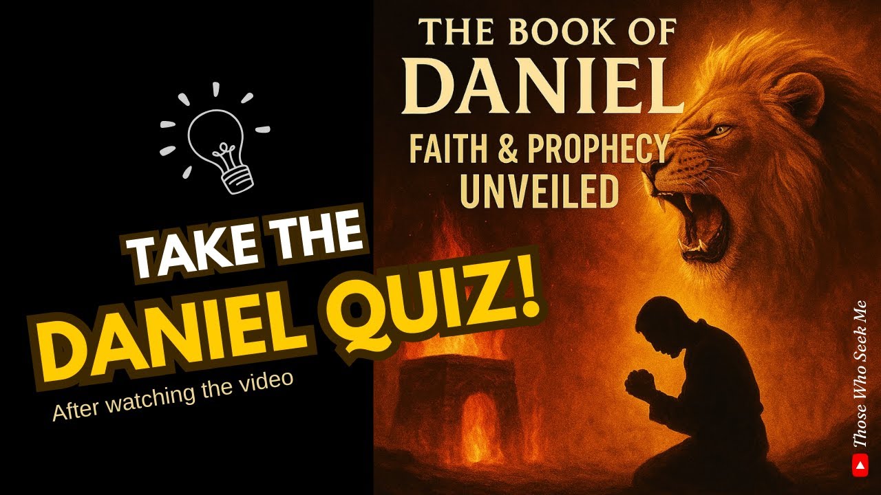 Can You Pass This EPIC Bible Quiz About Daniel? - YouTube