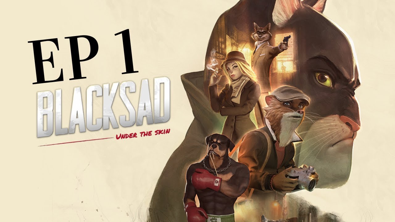 CAT DETECTIVE! - Let's Play - BLACKSAD EP 1 - YouTube