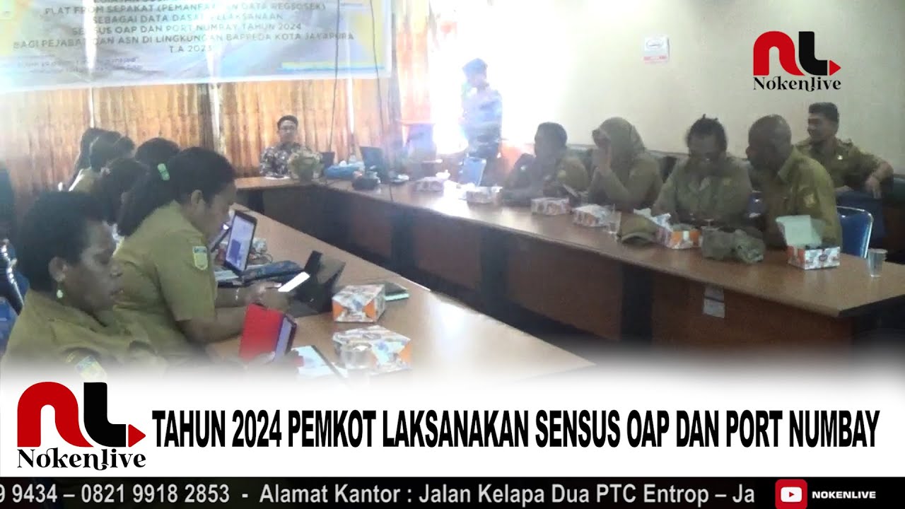 TAHUN 2024 PEMKOT LAKSANAKAN SENSUS OAP DAN PORT NUMBAY - YouTube