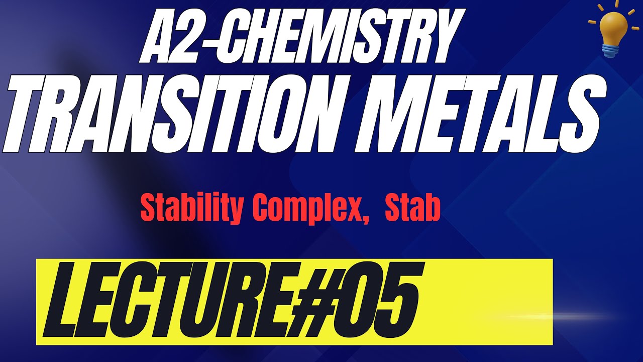 K stab, Stability Complex and Chelate Effect , why some Complexes are ...