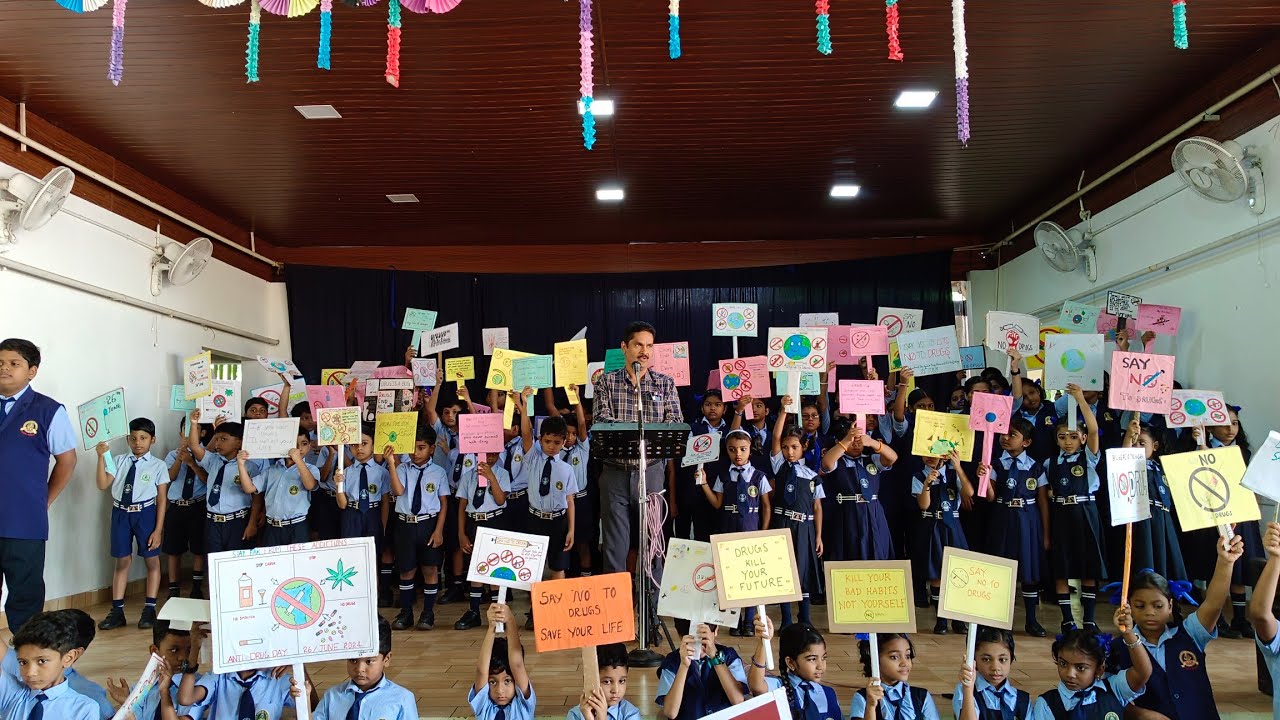 MAM MODEL SCHOOL International Day Against Drug Abuse Special Assembly ...