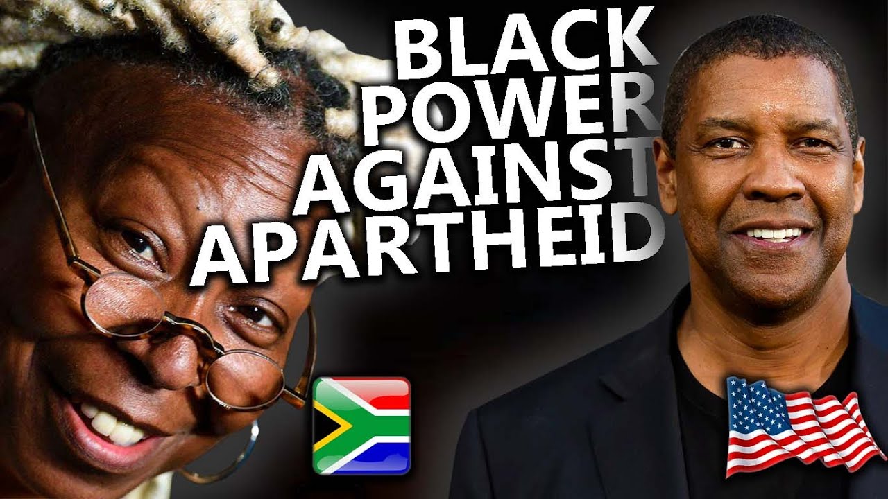 Black Power! How Americans Denzel & Whoopi Helped Crush Apartheid ...