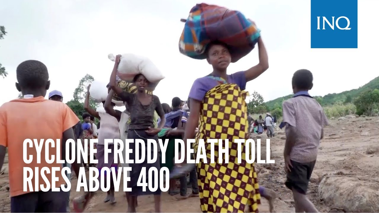 Cyclone Freddy death toll rises above 400 - YouTube