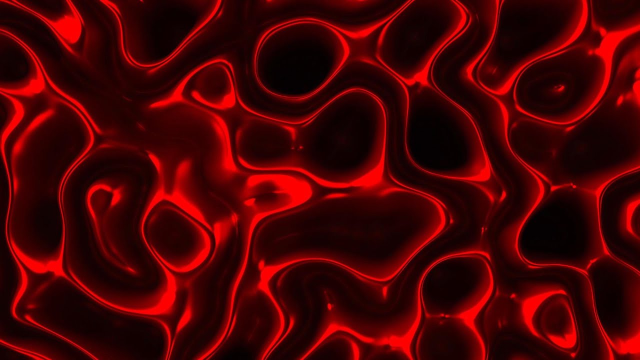 🎬 4K Screensaver – Abstract Red Liquid Reflections in Motion | Loop (No ...