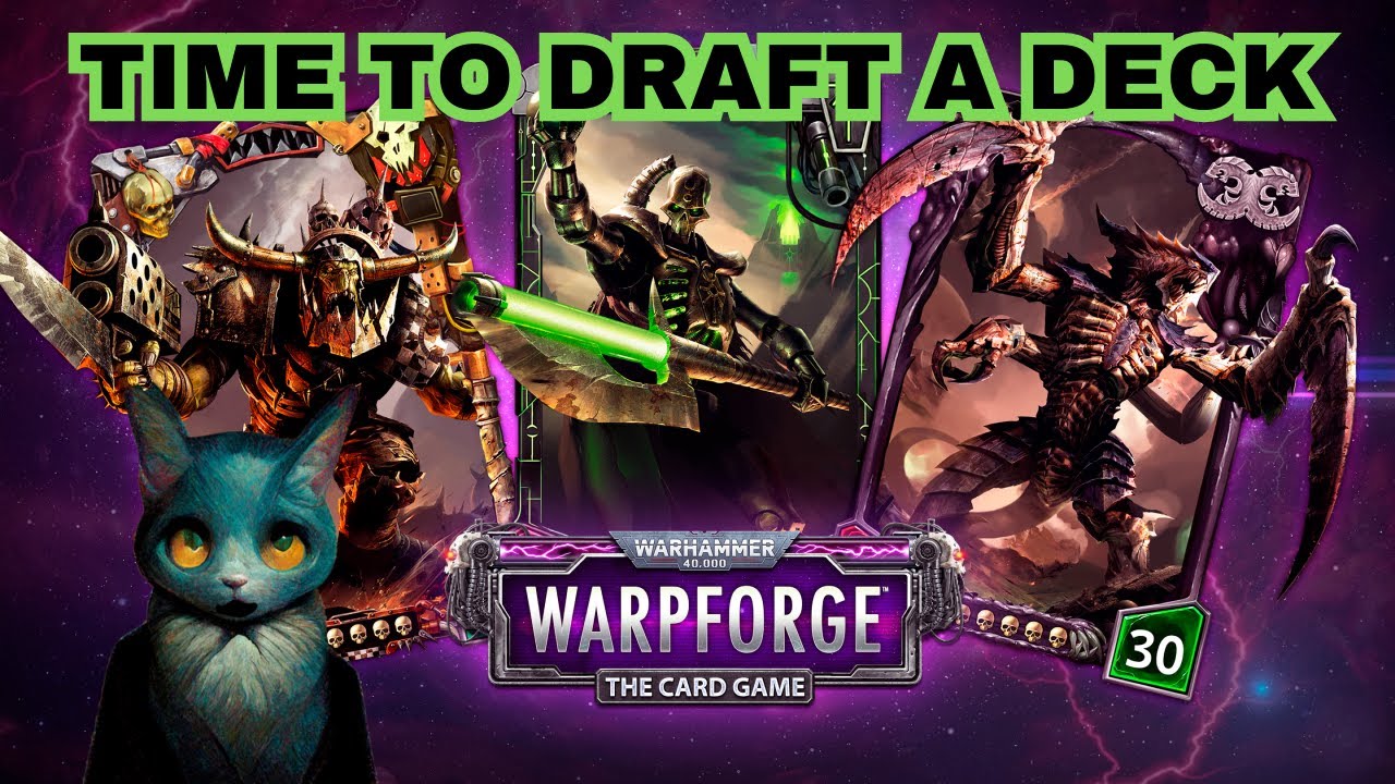 Drafting a Deck in the Warpforge Demo. 4 Days Left to Play! - YouTube
