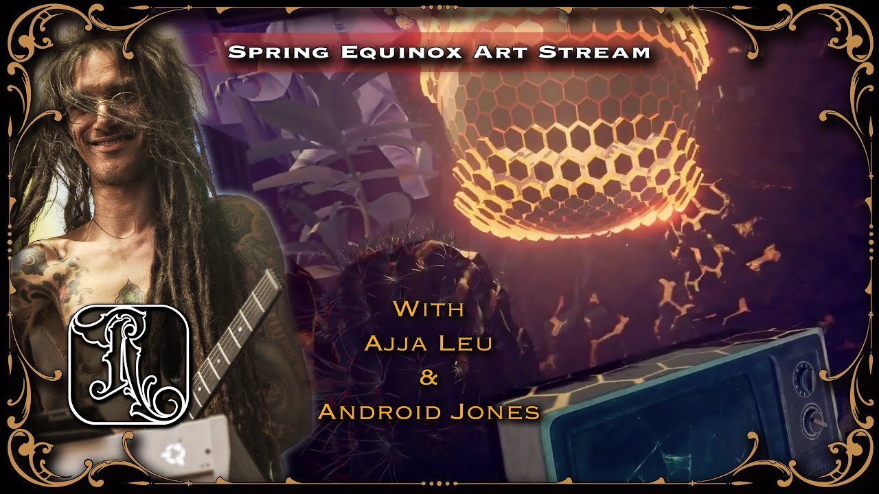 Ajja Leu & Android Jones @ the Reinventing The Tattoo Live Equinox Art ...