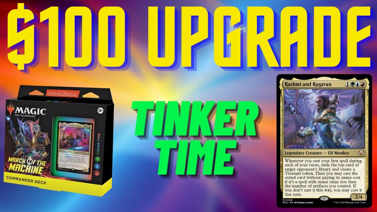 Tinker Time Upgrade - Improving the Precon Commander Deck with $100 ...