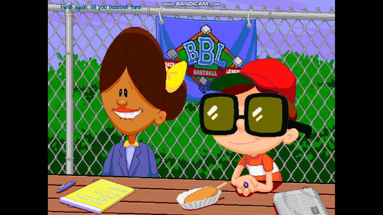 Backyard Baseball 1997 Gameplay part 1 - YouTube