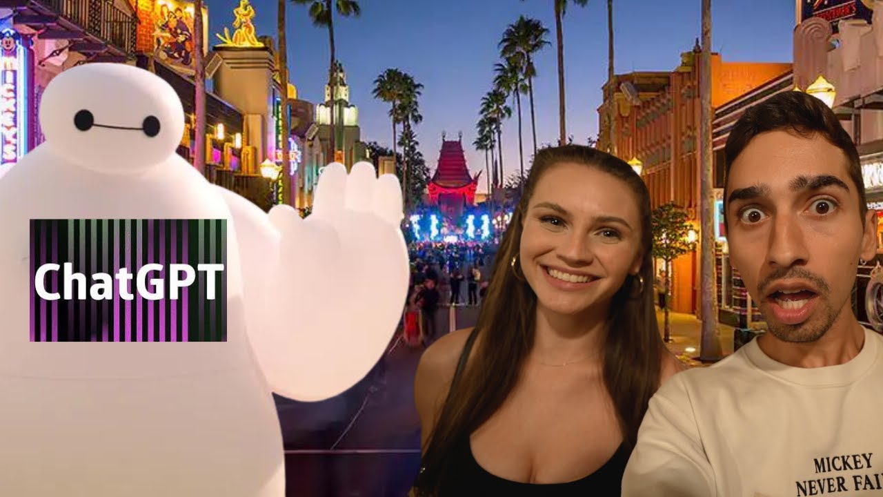 Letting AI Control My Day At Disney's Hollywood Studios *CHAT GPT IS CREEPY* - YouTube