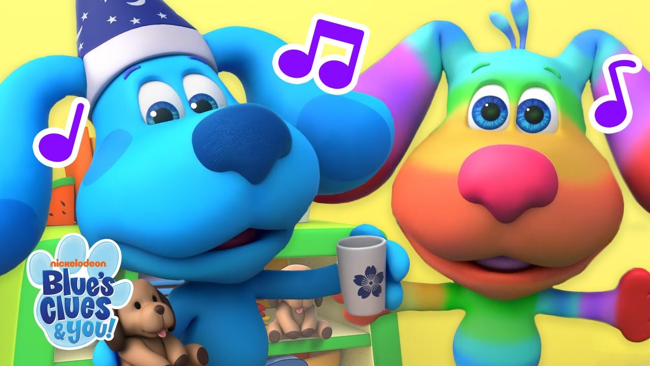 Hush Little Baby! w/ Blue & Rainbow Puppy 🌈 | Nursery Rhymes & Kids ...