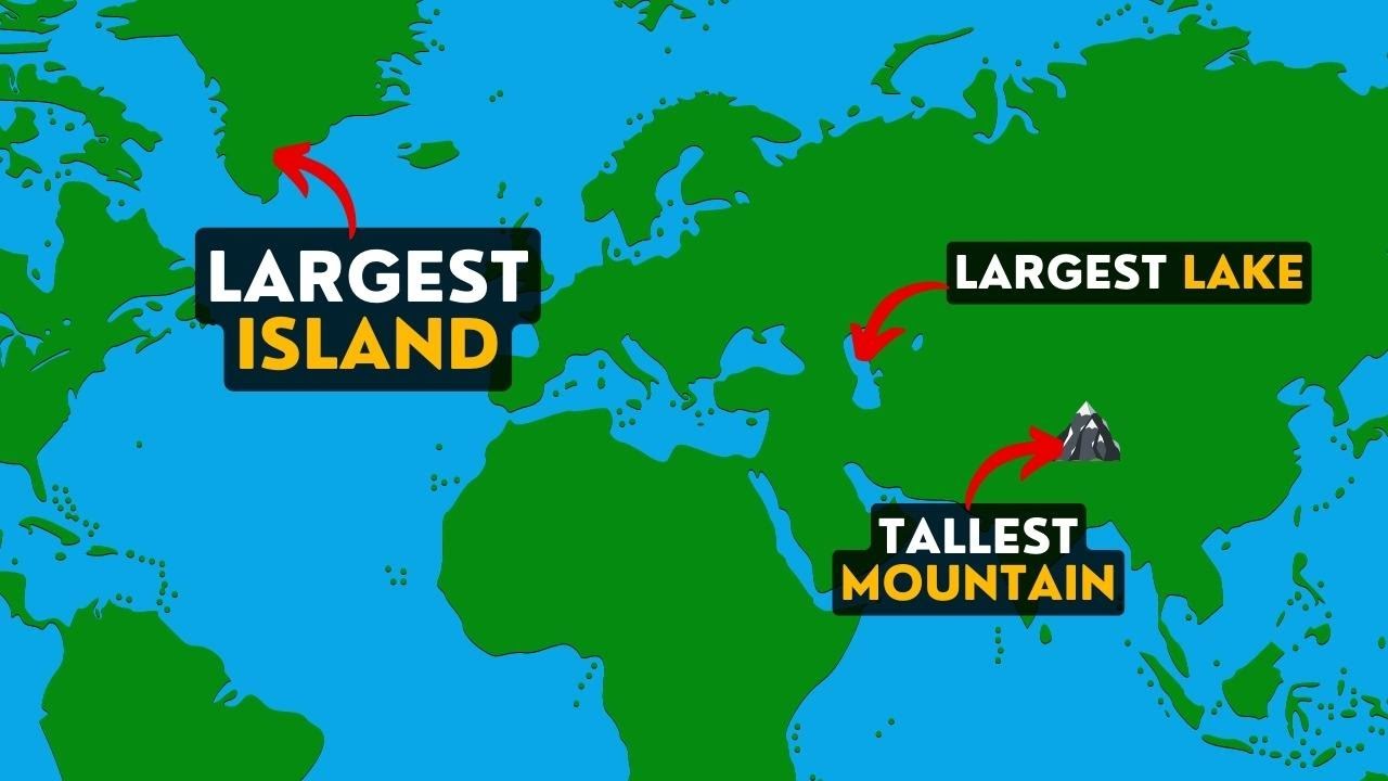 The Largest, Longest & Tallest Geographical Structure From Each ...