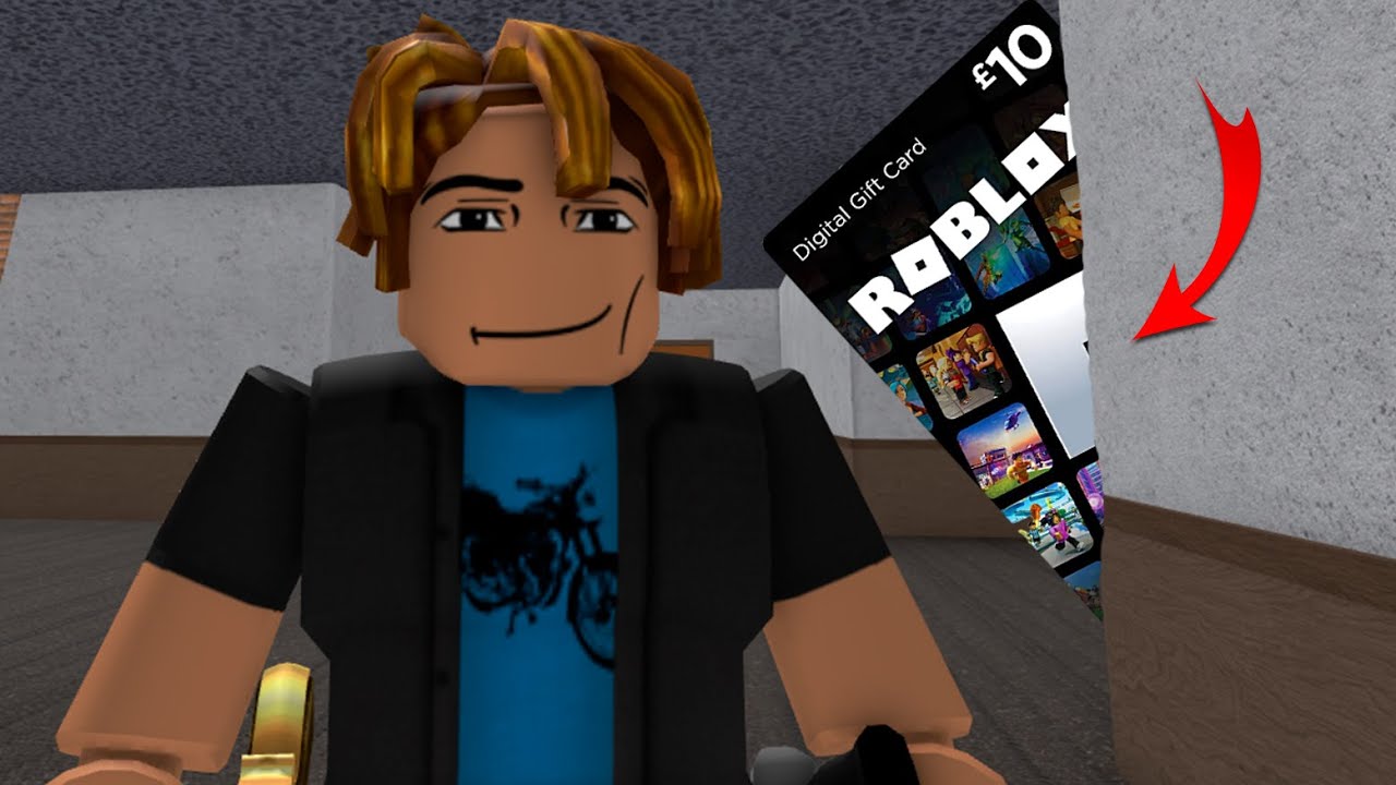 I HID A ROBUX GIFT CARD IN THIS VIDEO.. [Roblox mm2] - YouTube