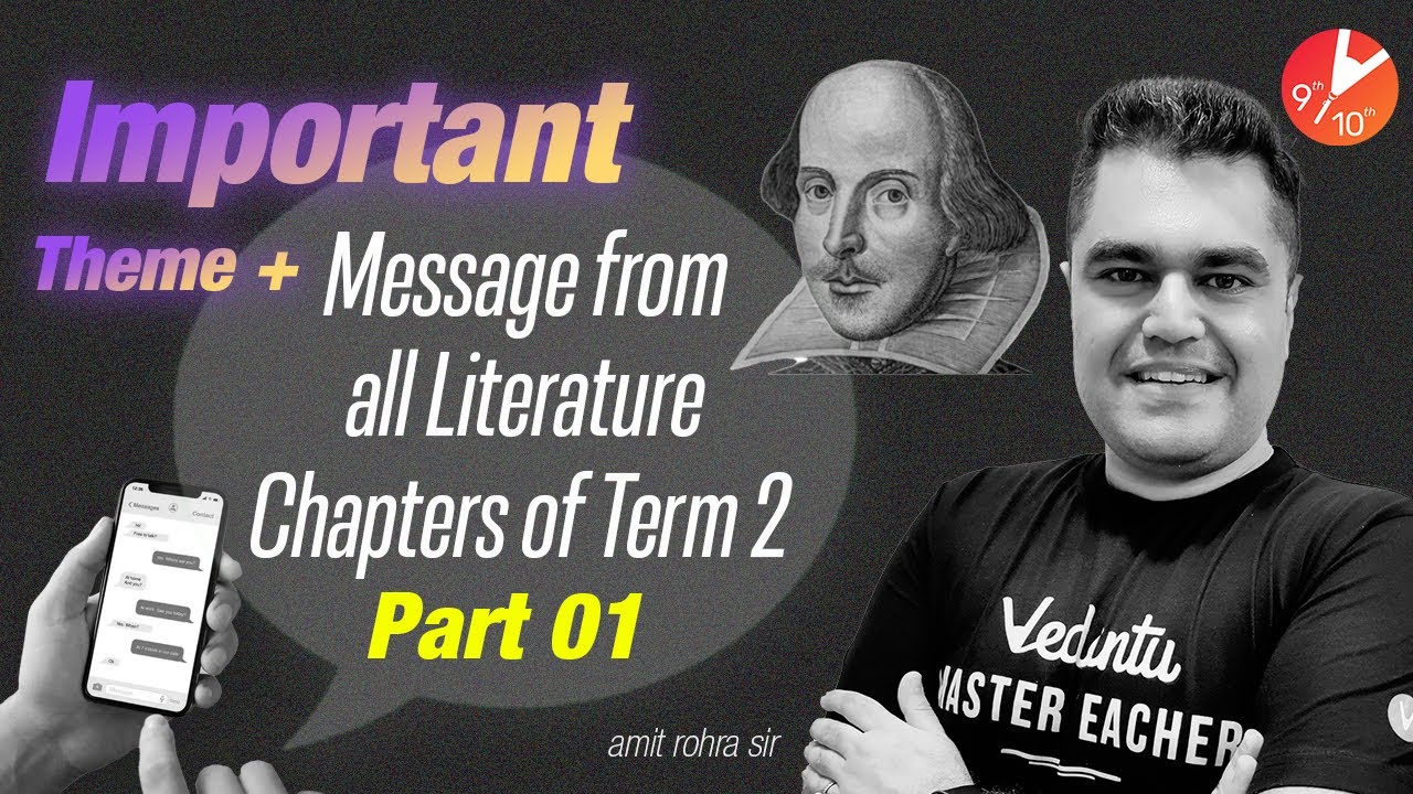 Important Theme + Message from All Literature Chapters of Term 2🧐[Part ...