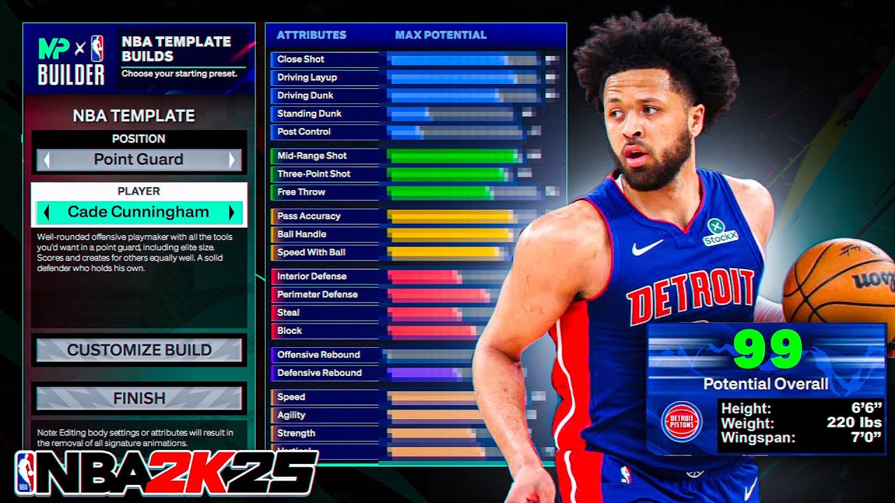 BEST CADE CUNNINGHAM BUILD | NBA 2K25 NEXT GEN - YouTube