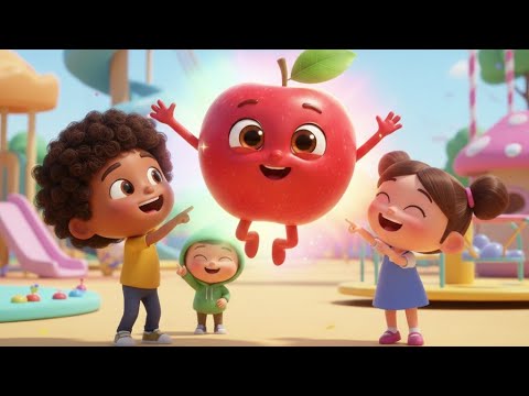 Apple Cartoon Dance | Duggu Buggu Toons | Kids Animated Cover Song ...