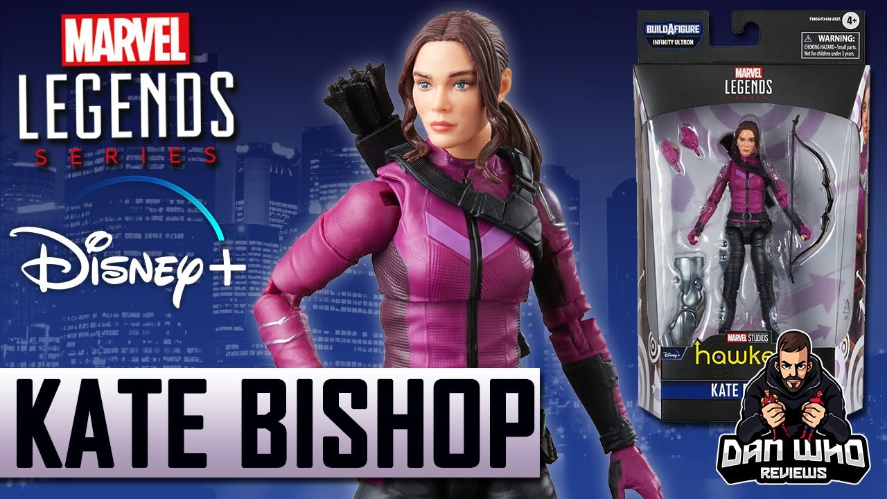 Marvel Legends Kate Bishop Hawkeye Disney Plus Infinity Ultron BAF Wave ...