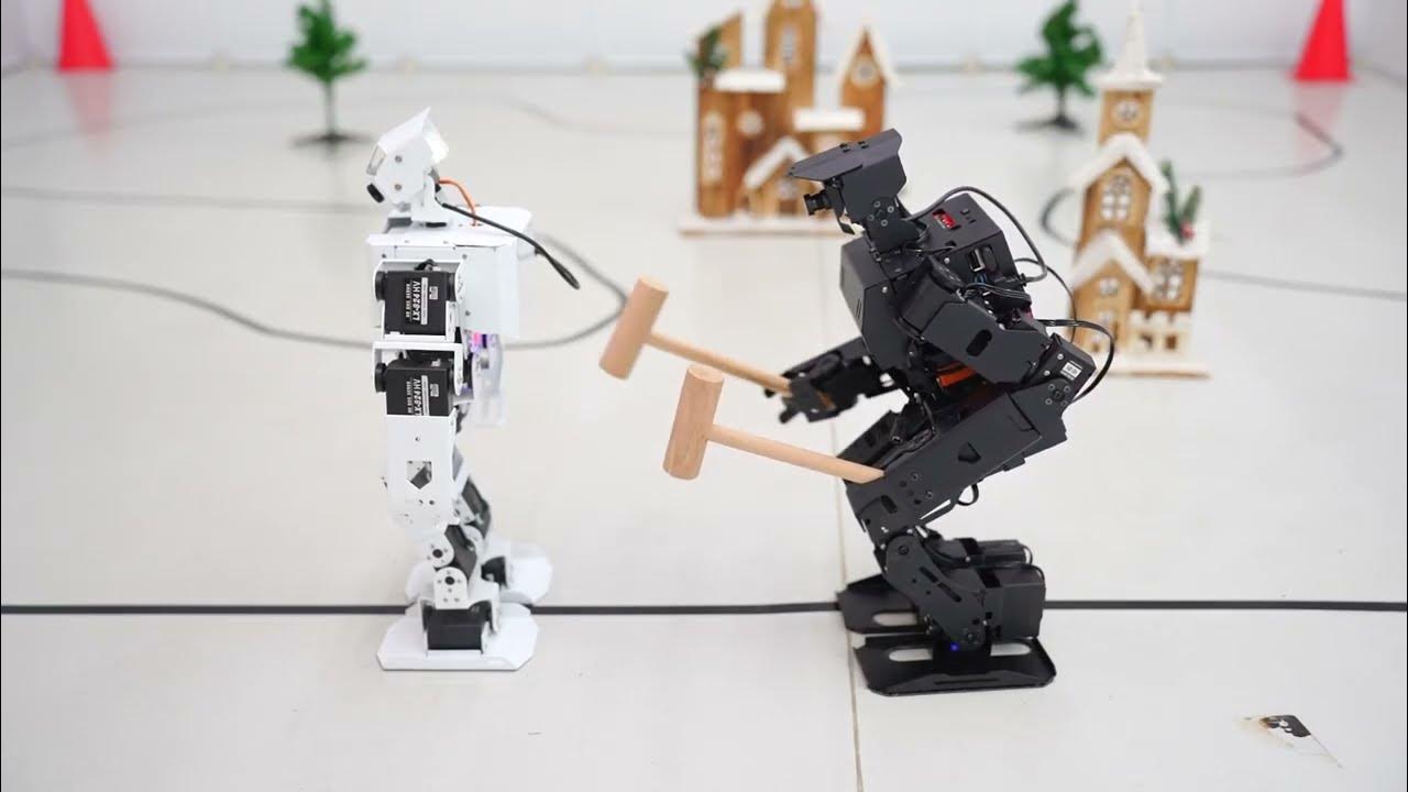 AiNex 機械人可以追上 TonyPi 機械人?︳Hiwonder - YouTube