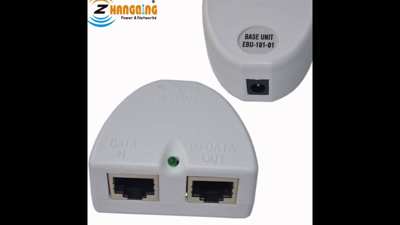 Passive PoE Injector for WLAN AP, IP CAM, Ubiquiti/ MikroTik devices ...