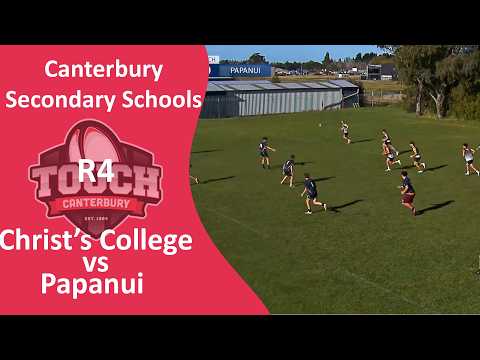 Super Touch - R4 (2026) - Christ's College vs Papanui High School #touchrugby