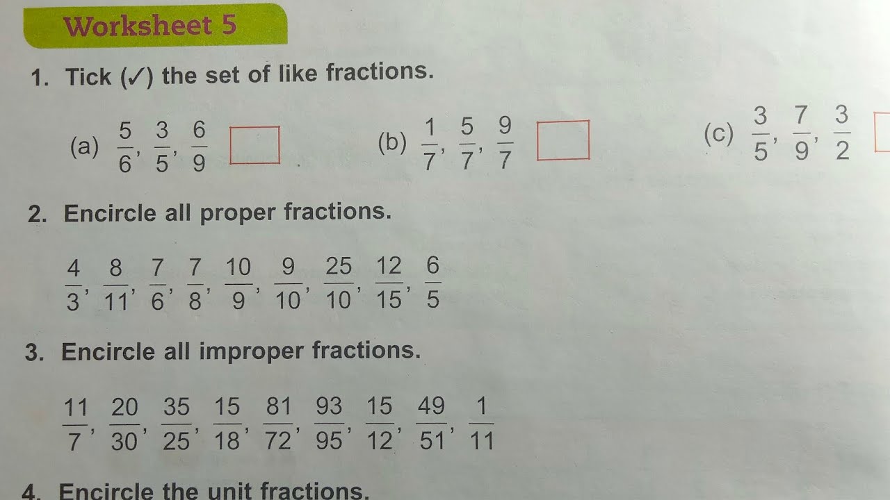 DAV Class 4 unit 9 worksheet 5 ।। Math class 4 chapter 9 worksheet 5 ...