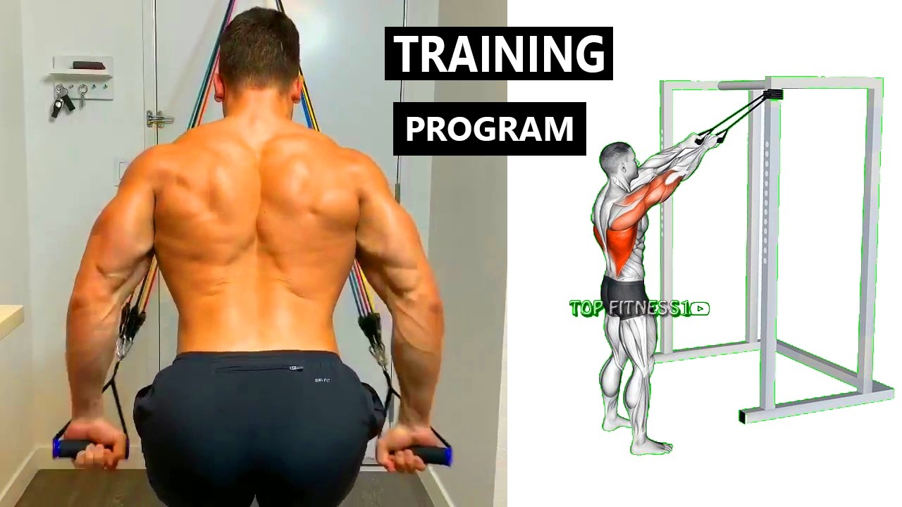 Effective Resistance Band Back & Triceps Routine ( 10 Best Exercises ...