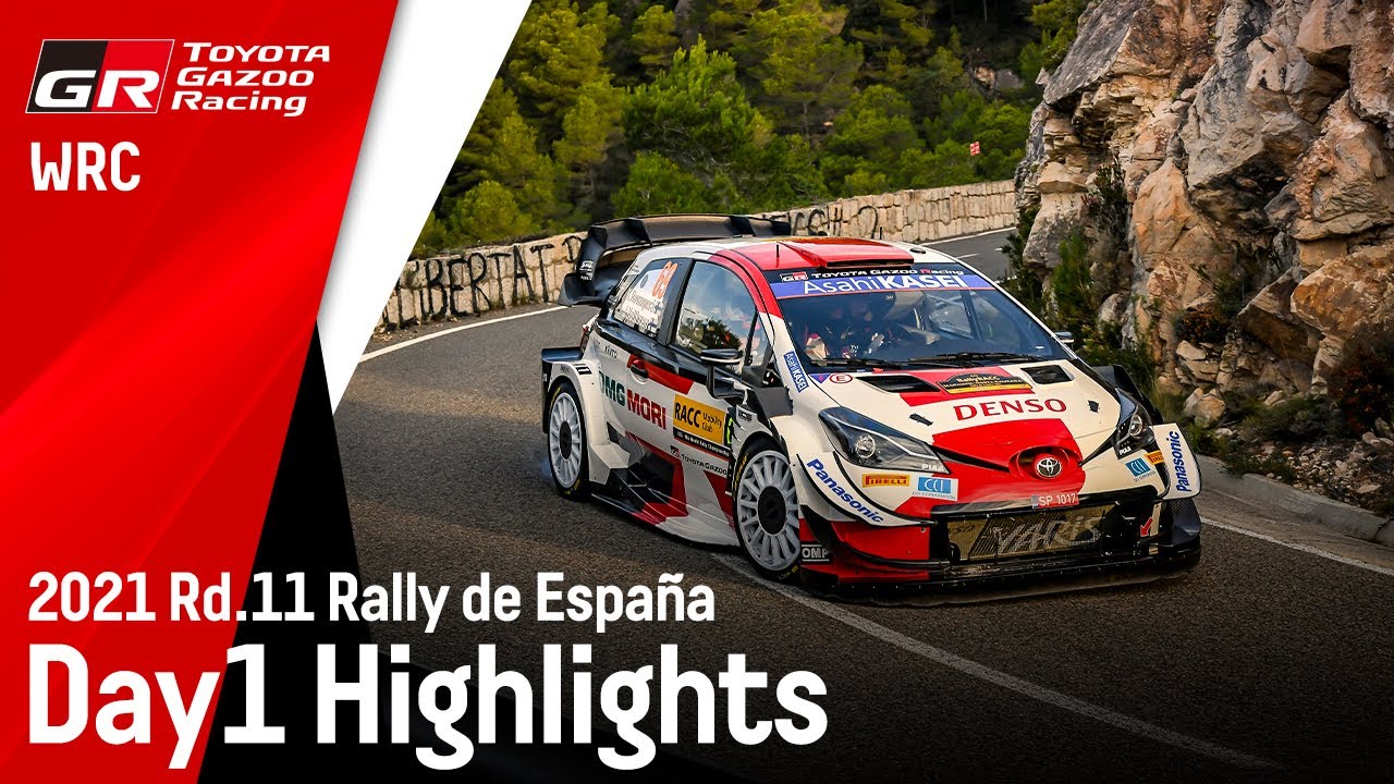 TGR-WRT WRC Rally Spain 2021 - Highlights Day 1 - YouTube