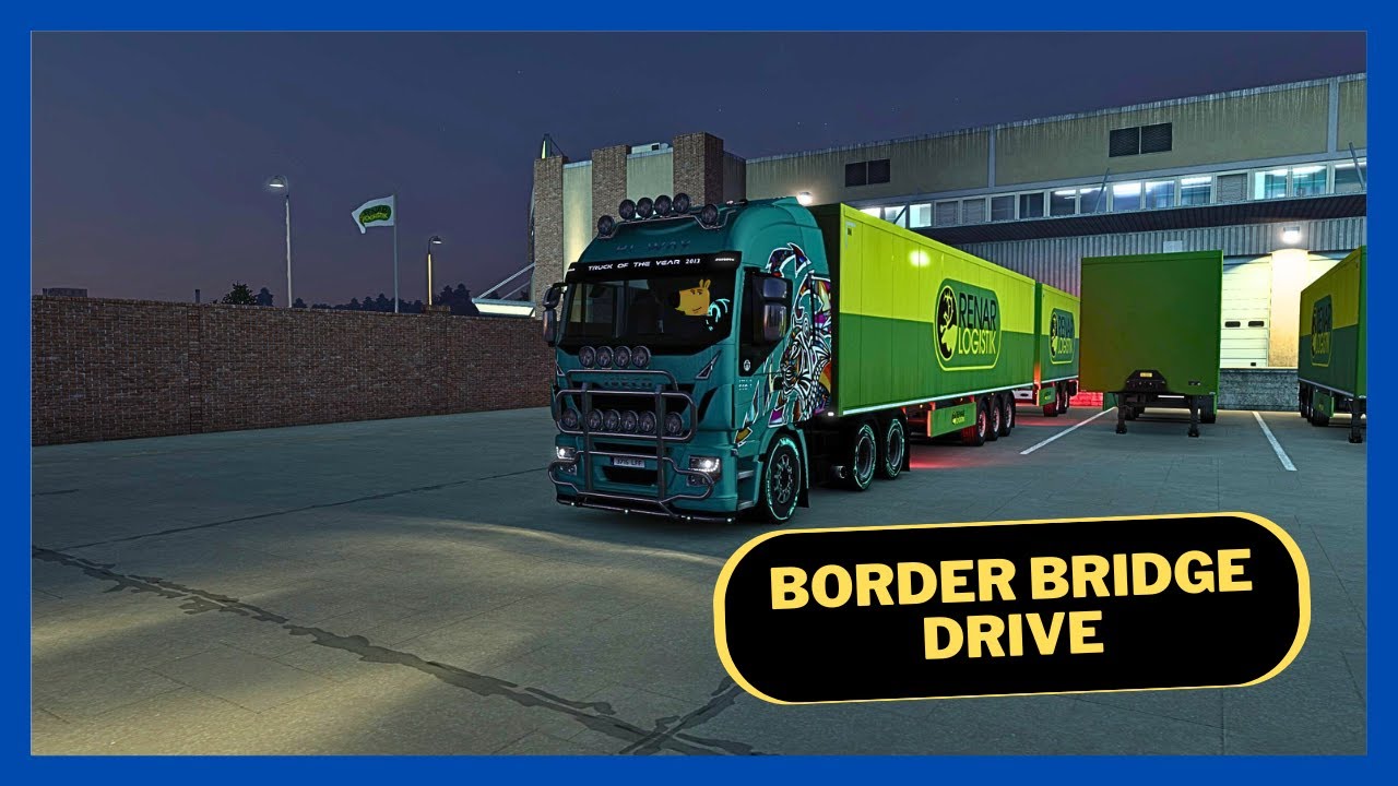 Crossing the Øresund Bridge – ETS2 Copenhagen to Malmö (No Commentary ...
