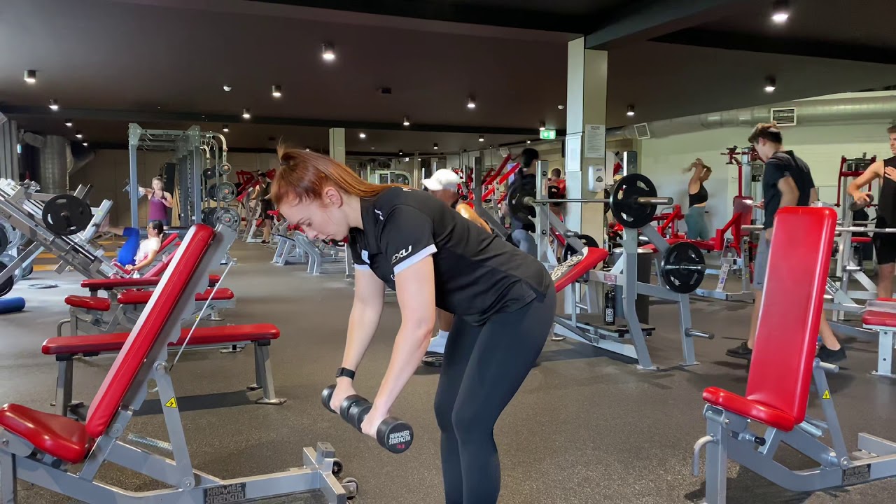 Lateral Raise Rear / Rear DB Fly - YouTube