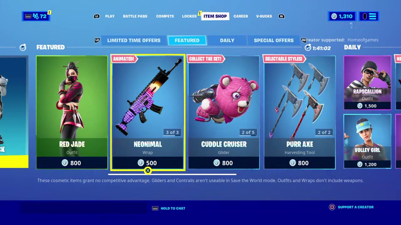 Live item shop fortnite - YouTube