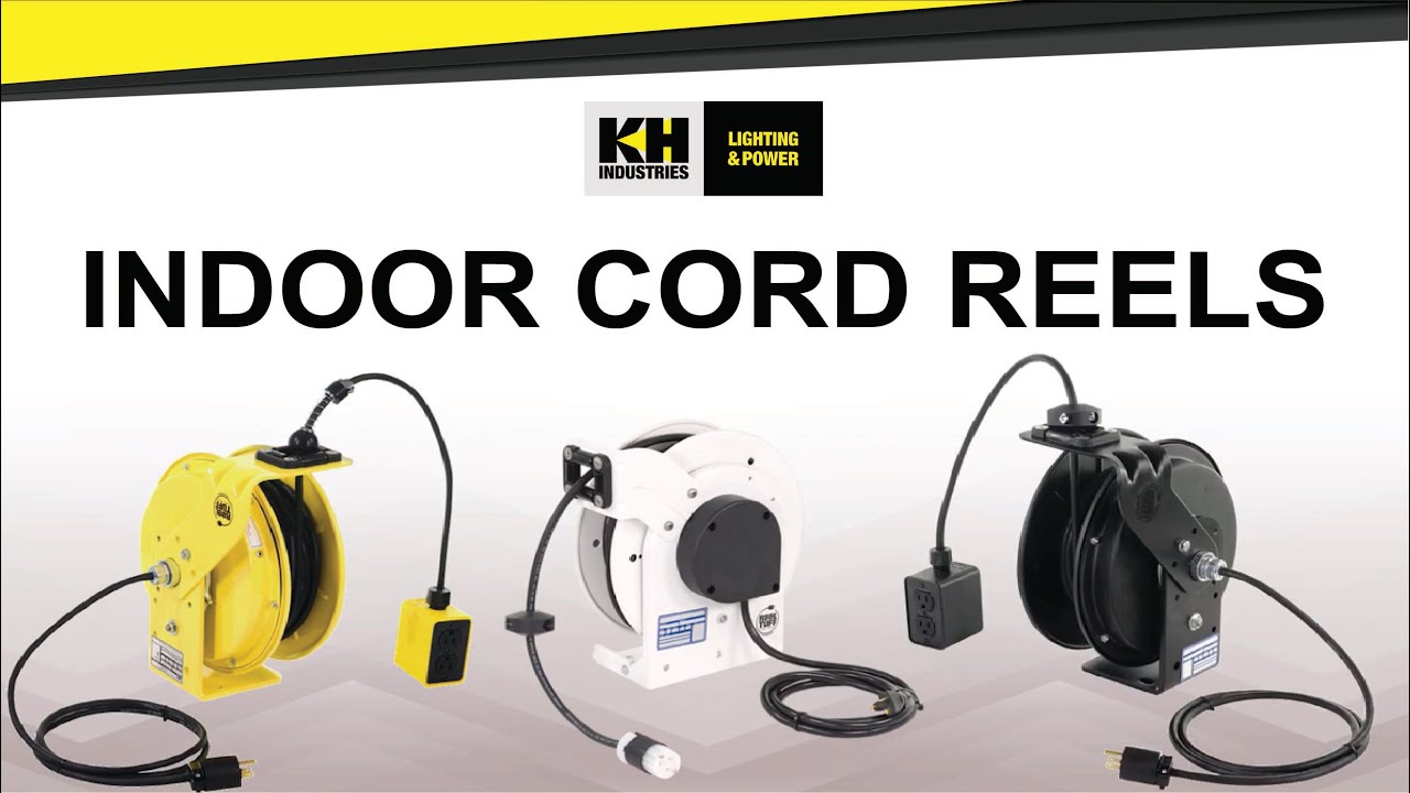 KH Industries - Indoor Cord Reel Series - YouTube