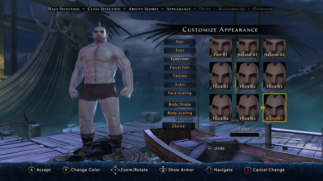 #Neverwinter - Creating My Half-Orc Great Weapon Fighter (Xbox One) - YouTube