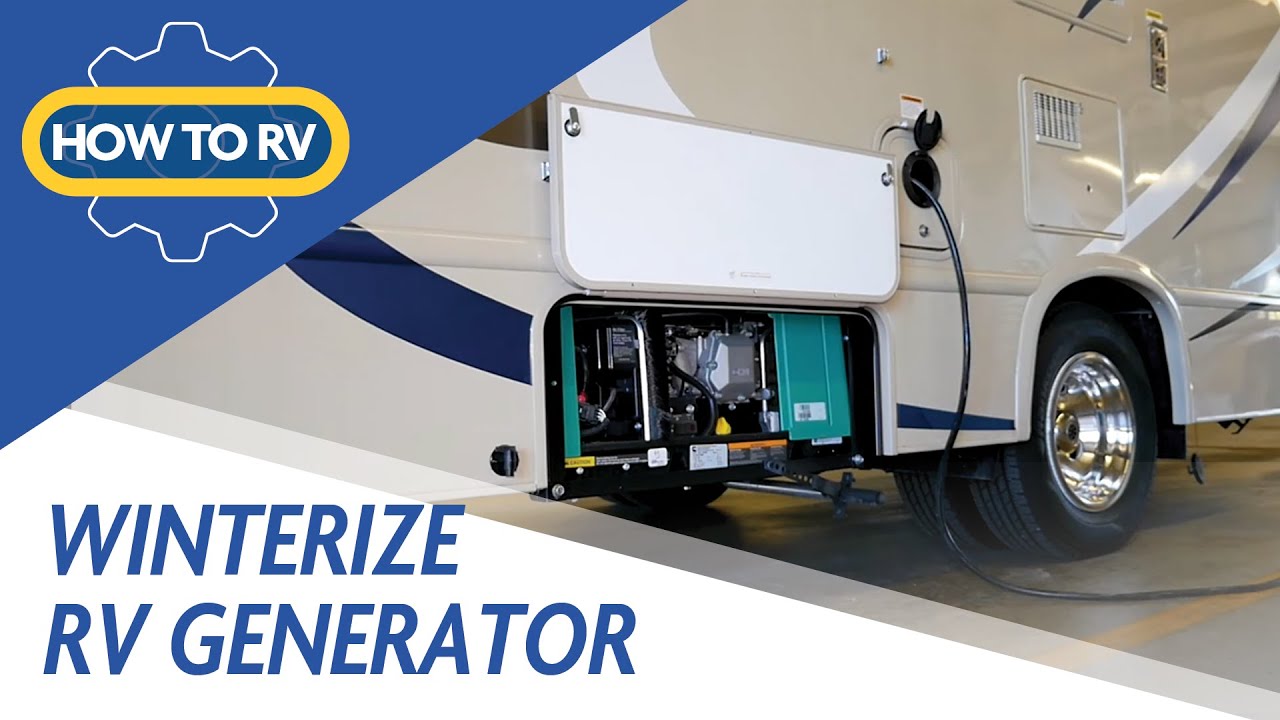 Winterizing your Generator - How To RV: Camping World - YouTube