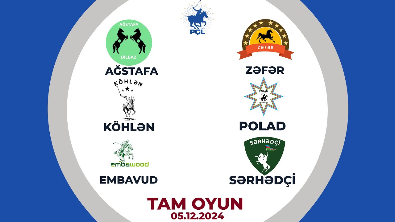 Peşəkar Çövkən Liqası | Ağstafa – Zəfər | Köhlən – Polad | Embavud ...