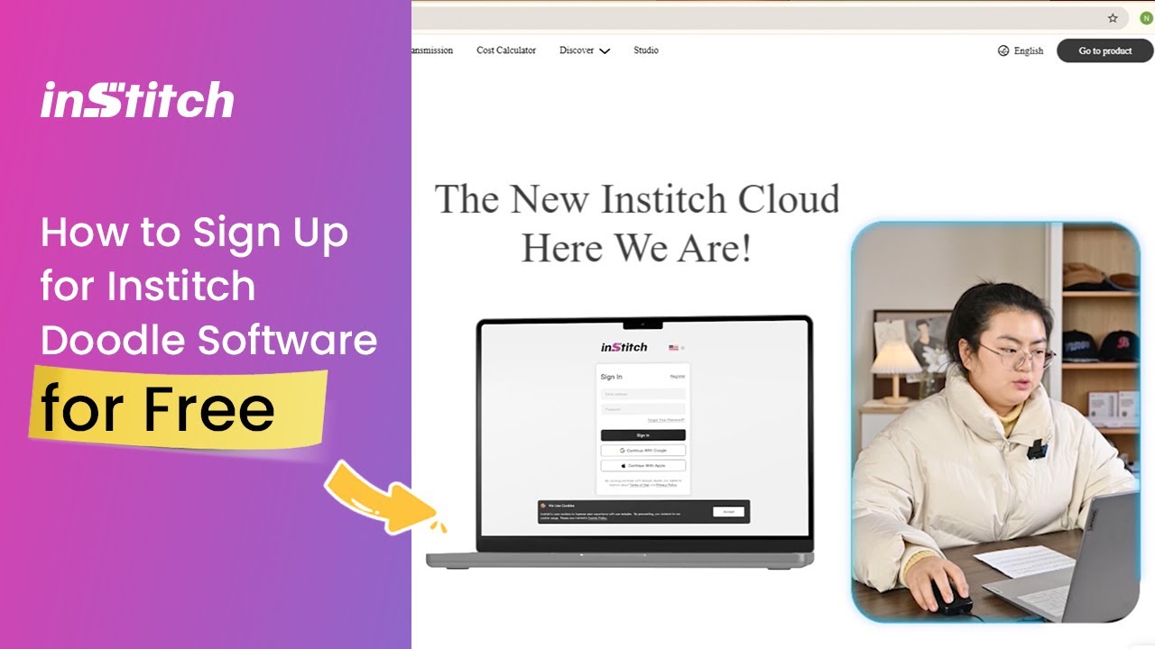 How to Sign Up for Institch Doodle Software for Free Step by Step Guide - YouTube