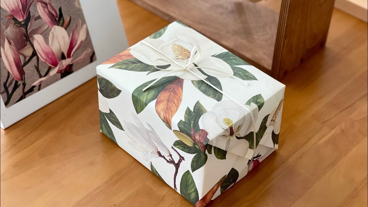 (SUB) 🌷봄에 어울리는 선물포장 | Gift wrapping for spring #169 - YouTube