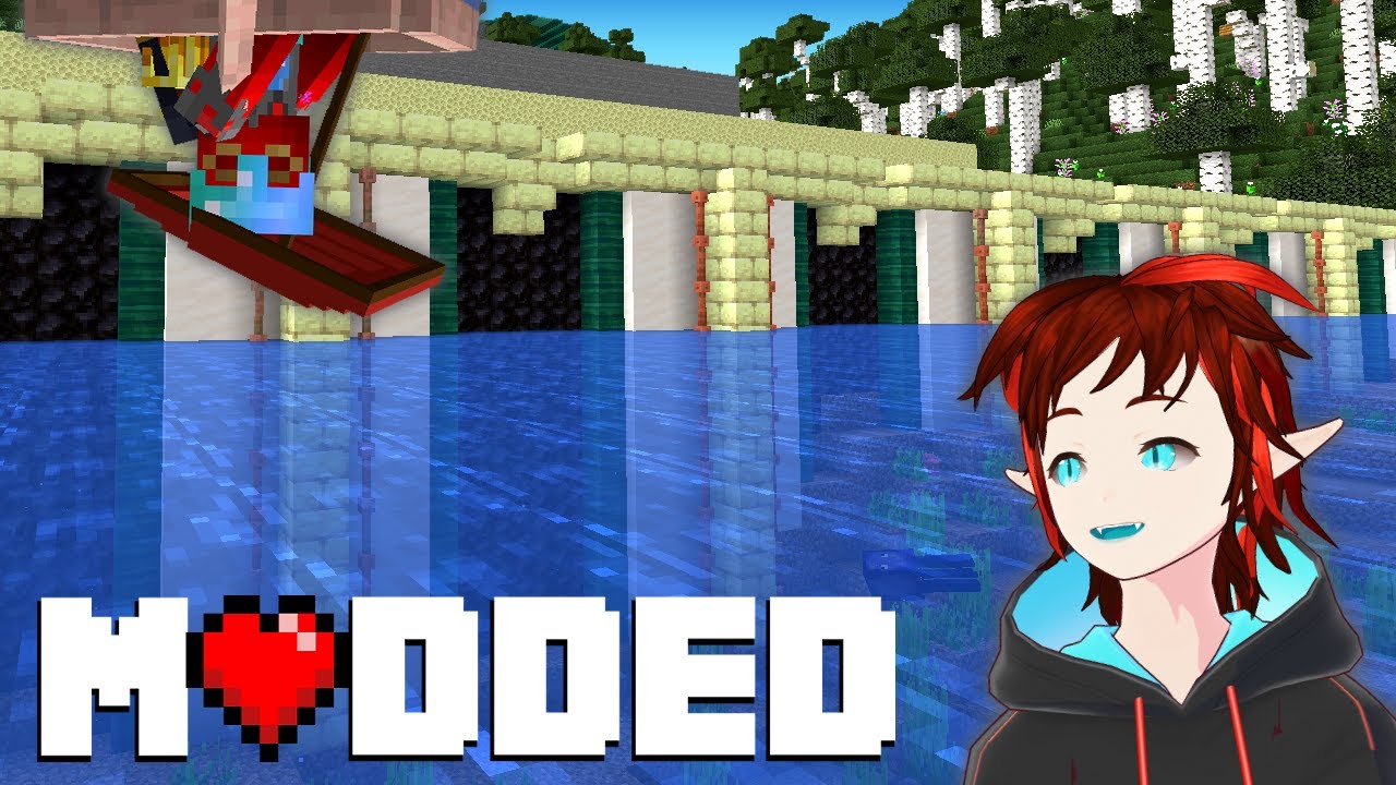 🔴 Live - What's in a Warf? - lets play modded Minecraft! - YouTube